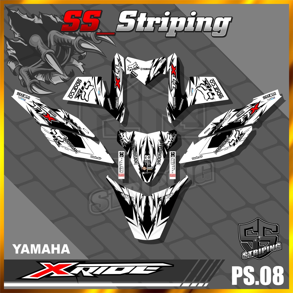 Jual Decal Sticker Full Body X Ride 115 - Sticker Full Body X Ride 115 ...