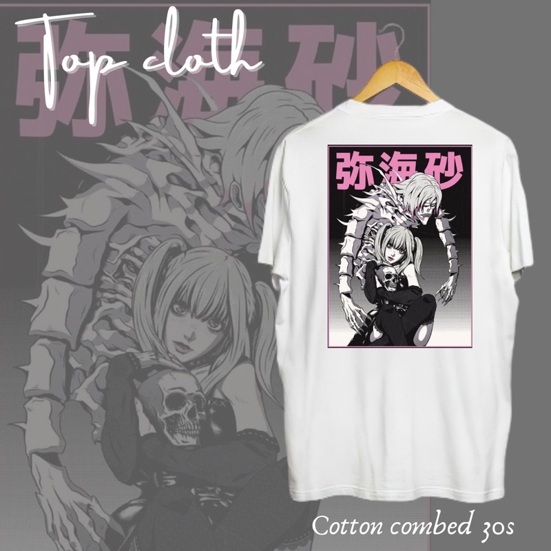Jual KAOS SABLON | ANIME | DEATH NOTE | KIRA | SABLON KAOS CUSTOM ...