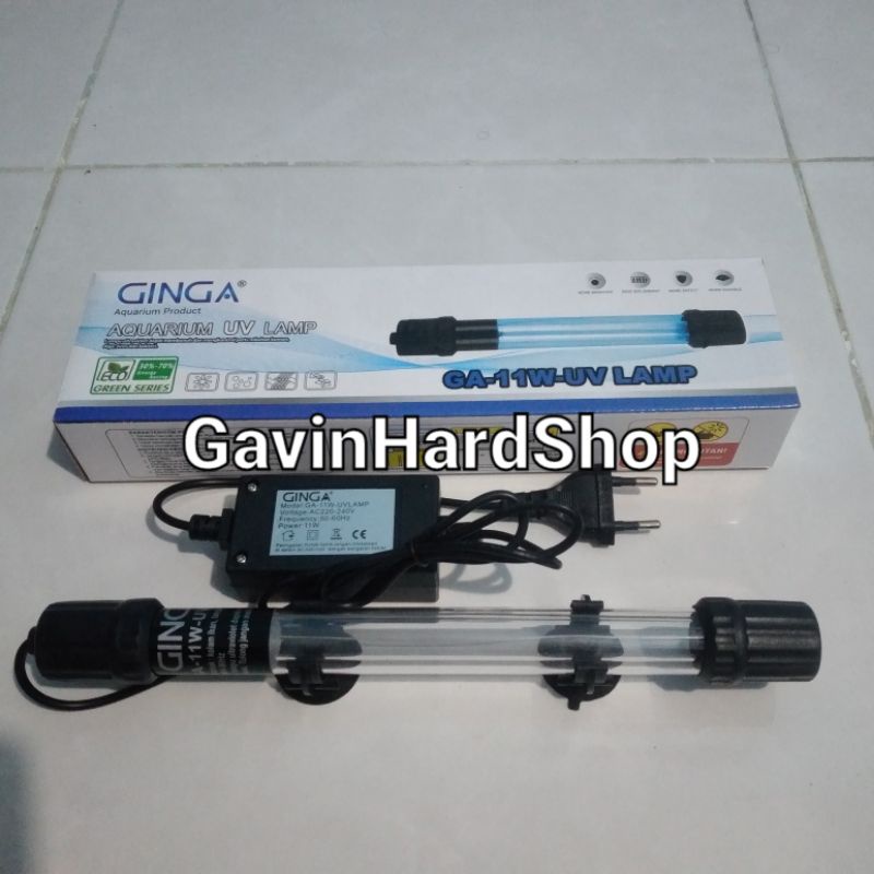 Jual Lampu UV aquarium Lampu UV celup Lampu UV submersible 11 watt ...