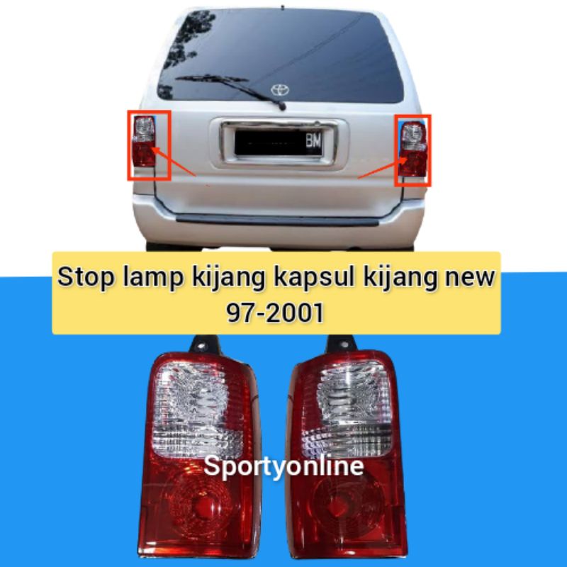 Jual lampu Stop lamp lampu stop belakang kijang new kijang efi kijang ...