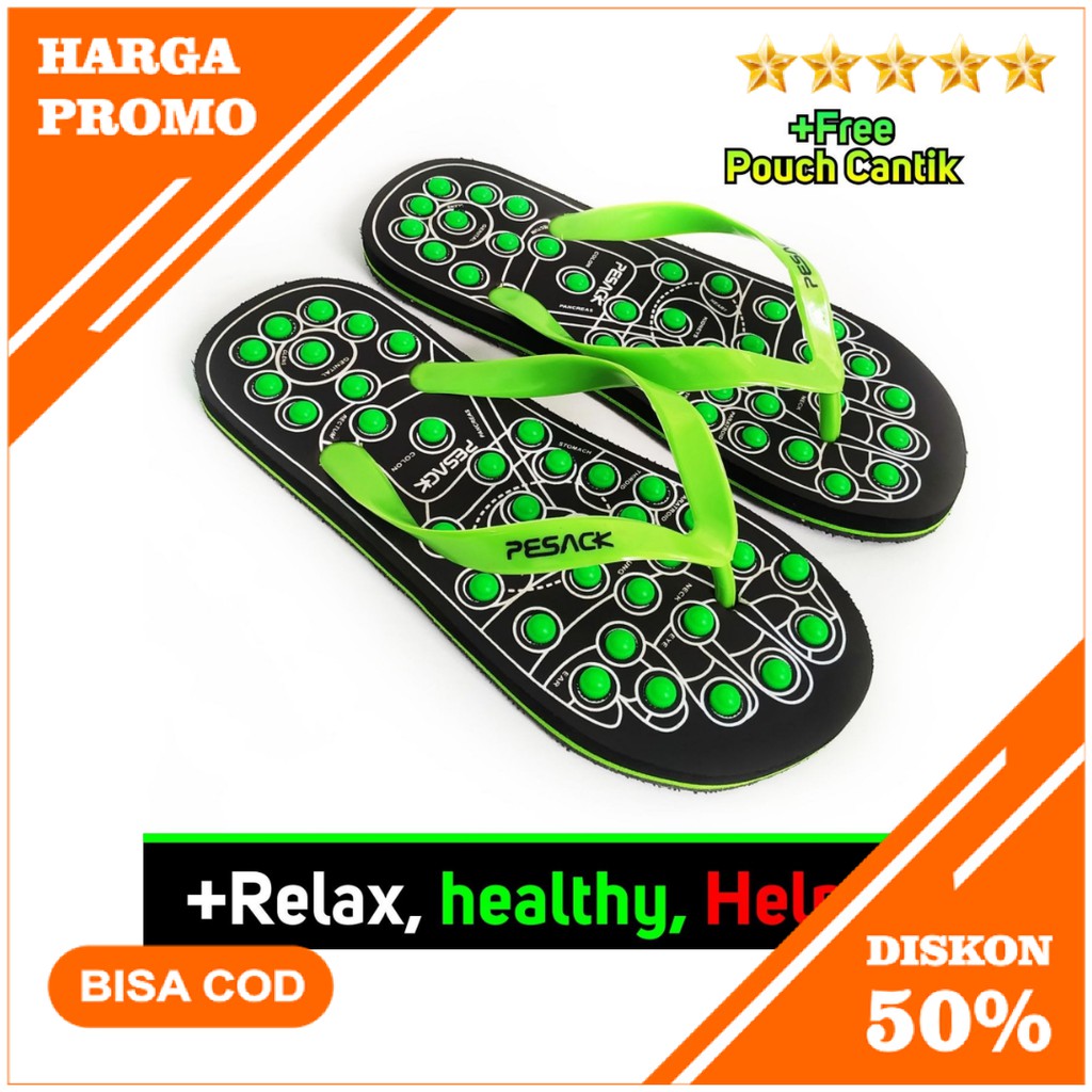 Jual SANDAL KESEHATAN PRIA WANITA REMATIK REFLEKSI SENDAL REMATIK ...