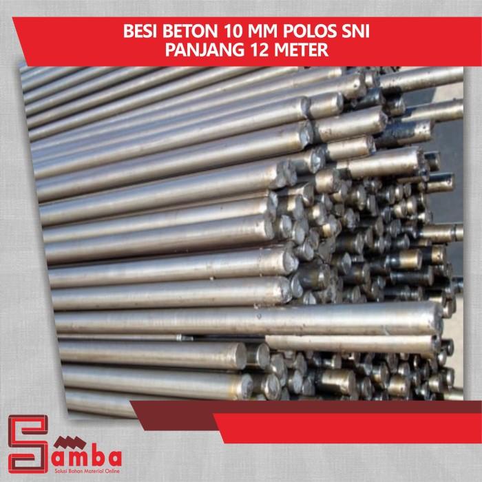Jual BESI BETON 10 MM POLOS SNI PANJANG 12 METER | Shopee Indonesia