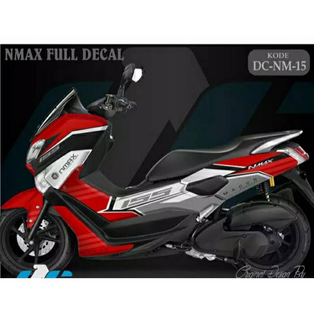 Jual DW_STICKER DECAL FULLBLOK YAMAHA NMAX | Shopee Indonesia