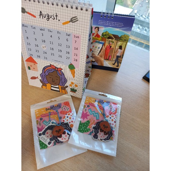 Jual pubu & pubi keychain set ideku handmade idekuhandmade | Shopee ...