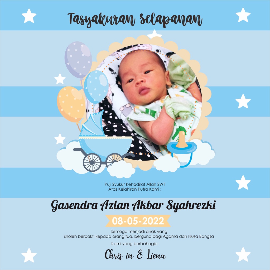 Jual [ 1 pack 50pcs ] Stiker Hampers Kotak Ulang Tahun Anak / Stiker ...