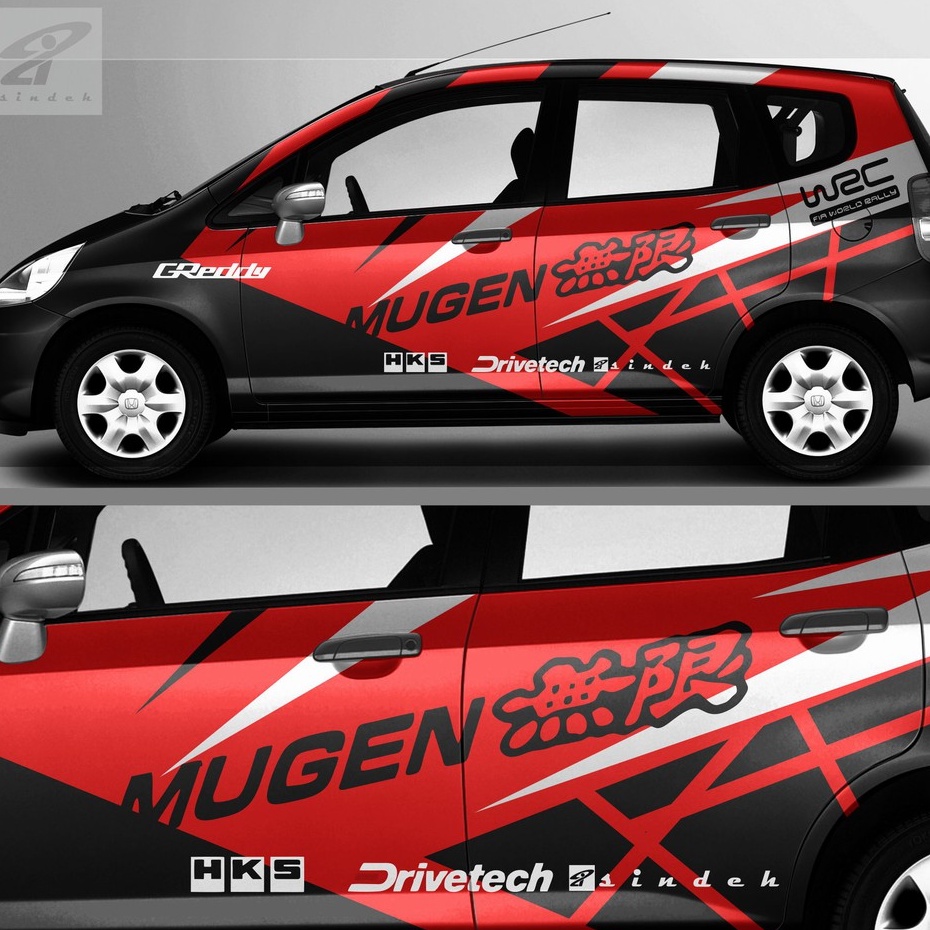 Jual CUTTING STICKER MOBIL MUGEN WRC HKS DRIVE TECH GREDDY STIKER MOBIL ...