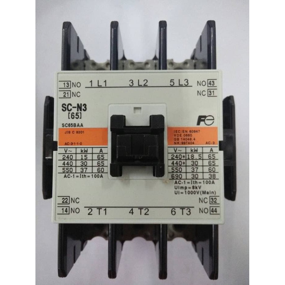 Jual magnetic kontaktor fuji scn3 sc-n3 FUJI SC-N3 SCN3 | Shopee Indonesia