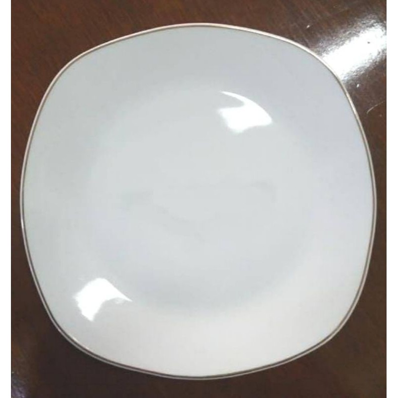 Jual piring porcelain , piring persegi , piring keramik , piring makan ...