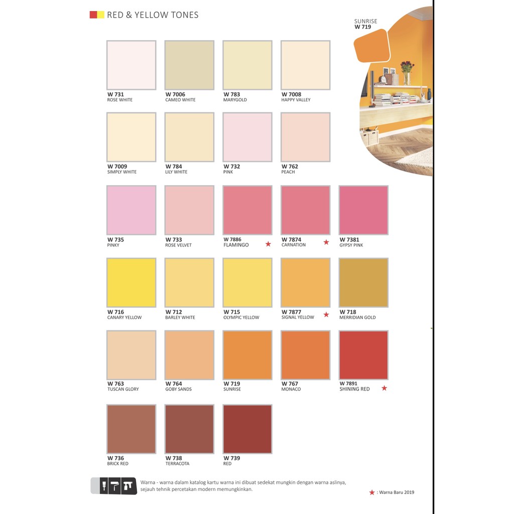 Jual Cat Tembok Interior Weldon 5 kg | Shopee Indonesia