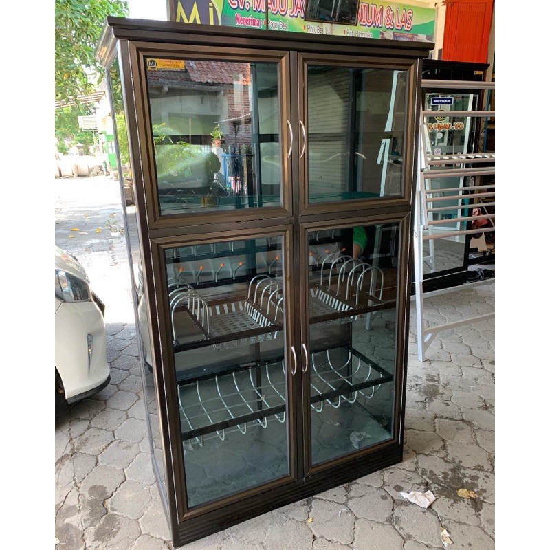 Jual almari rak piring aluminium kuat tebal awet khusus kediri nganjuk ...