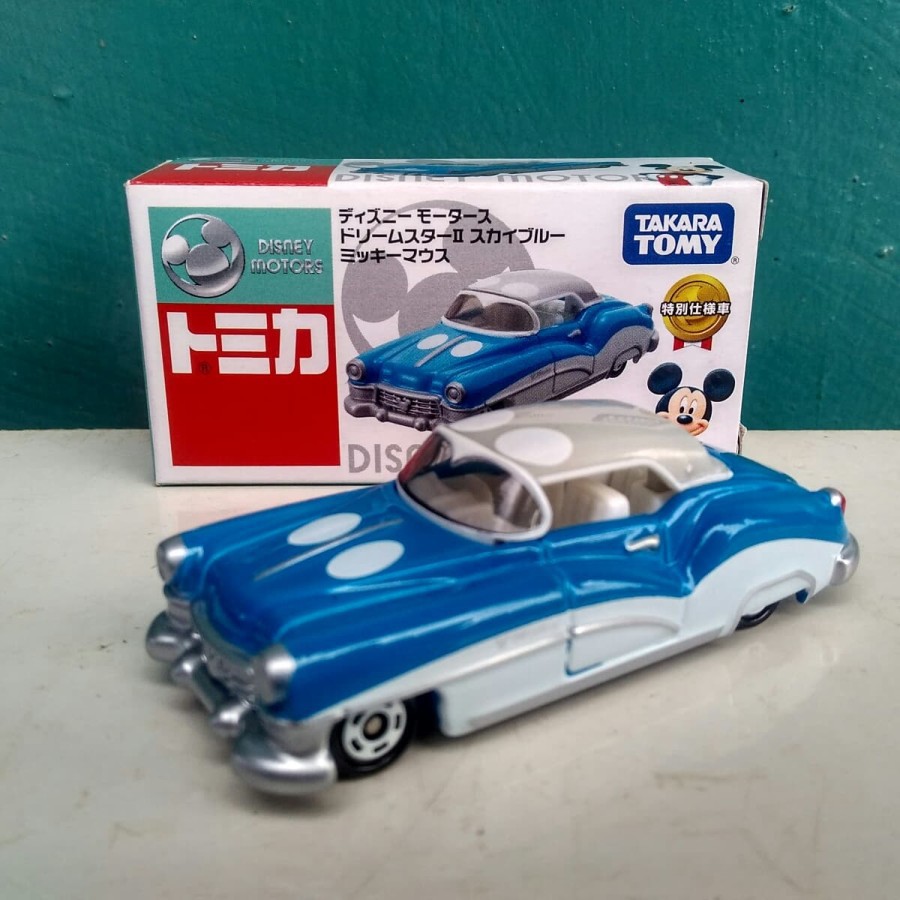 Jual Tomica Disney Motors Mickey mouse blue dream star II original Takara Tomy murah | Shopee ...