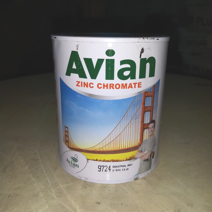 Jual Avian Zinc Chromate Primer Kiloan Cat Dasar Besi Anti Karat 1 KG ...