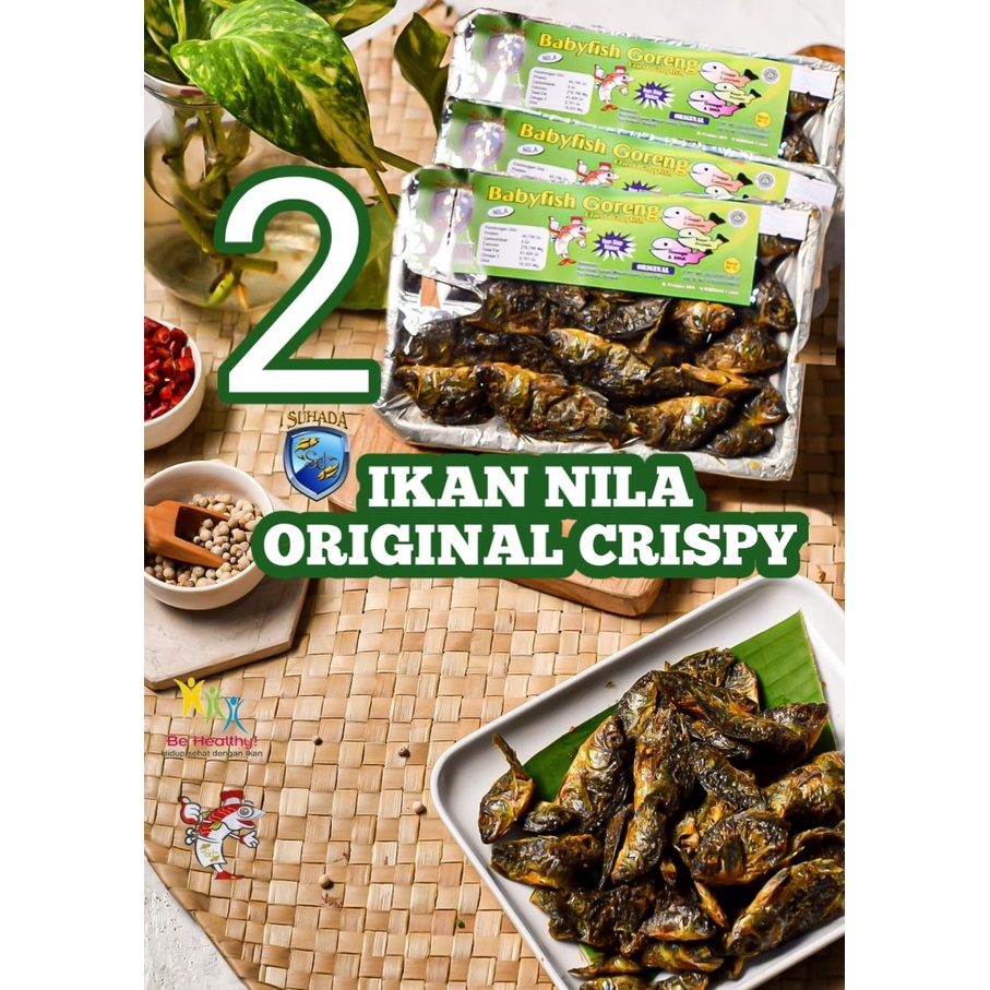 Jual Gonze x baby fish crispy no.2 ikan nila balita goreng renyah gurih ...