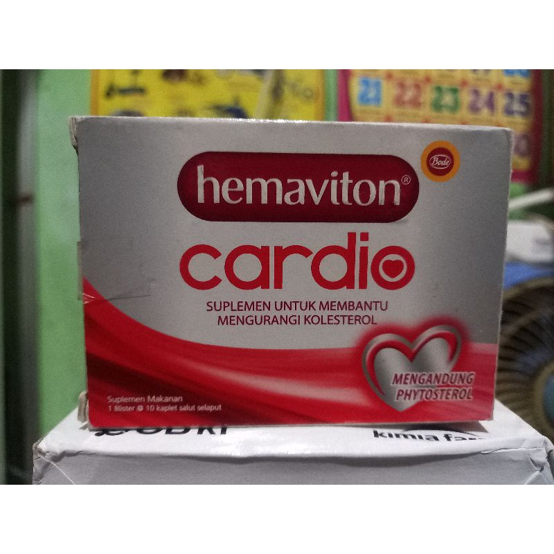 Jual Hemaviton Cardio isi 10 tablet - Mengurangi kolesterol | Shopee ...