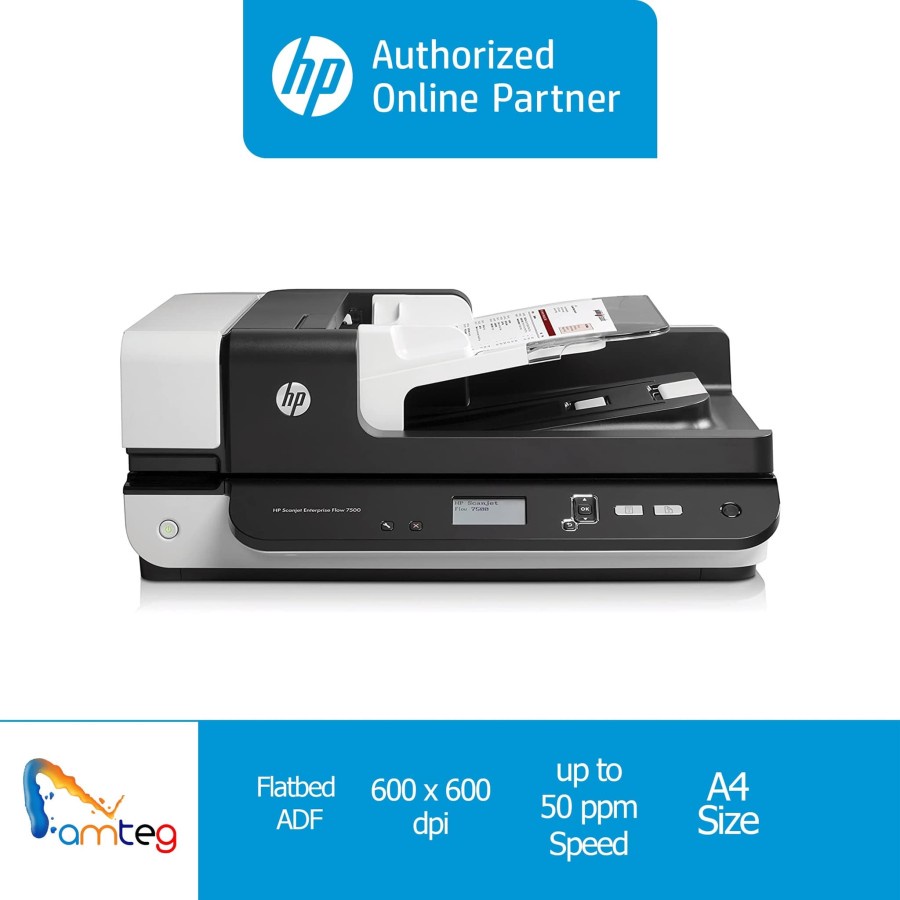 Jual HP Scanjet Enterprise Flow 7500 Flatbed Scanner [L2725B] | Shopee ...