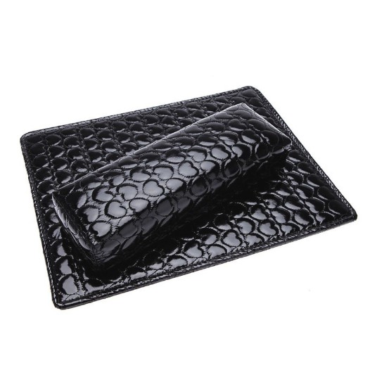 Jual 1 SET Nail arm rest bantal nail art hitam cushion pillow nail pad ...
