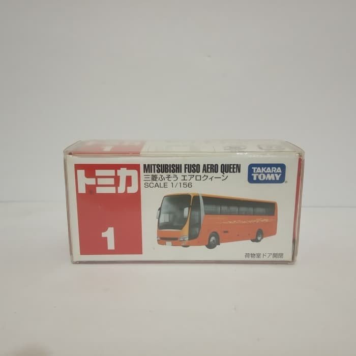 Jual Tomica No 1 Mitsubishi Fuso Aero Queen bus diecast miniatur bus | Shopee Indonesia