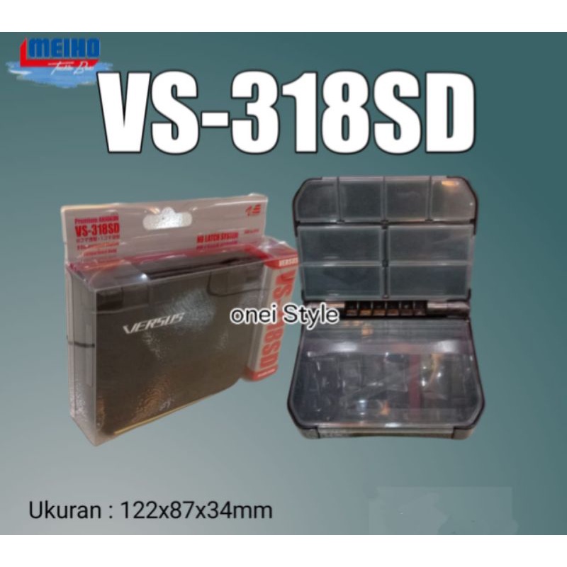 Jual box umpan Meiho versus VS 318 SD ori Japan | Shopee Indonesia