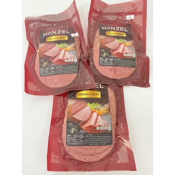 Jual hanzel smoked beef 200gr | Shopee Indonesia
