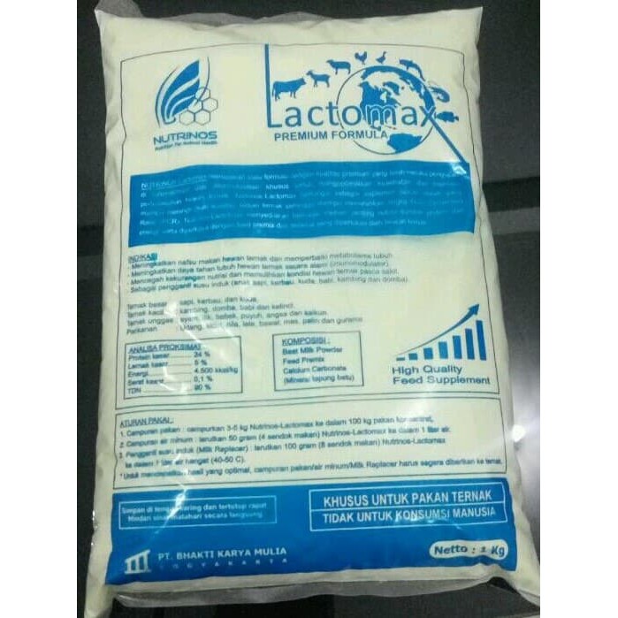Jual Nutrinos-Lactomax / Suplemen Pakan Ternak / Susu Ternak - trnk47 ...