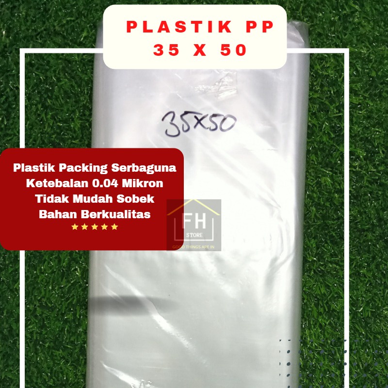 Jual Plastik PP Bening (1 kg) I Plastik laundry I plastik Kemasan ...