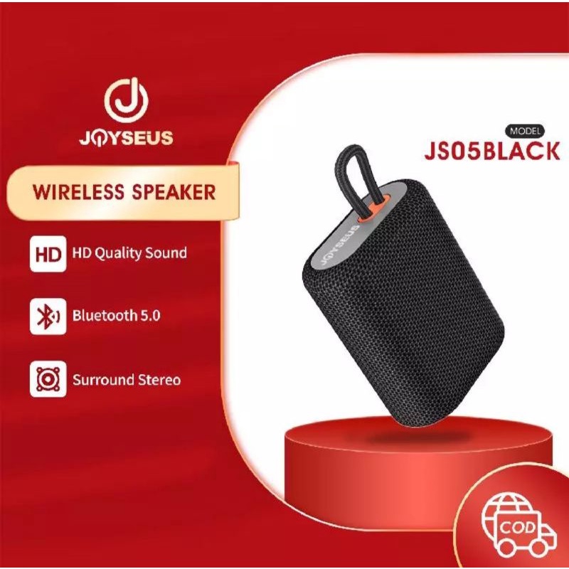 Jual Joyseus Js05 Bluetooth Speaker Tws Hi Fi Sound Portable Audio