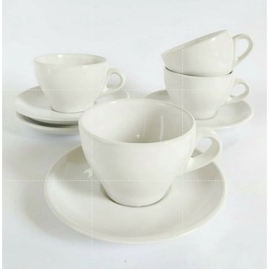 Jual Cangkir Set Keramik Warna Perlengkapan Cafe Tea Coffee Cup Saucer ...
