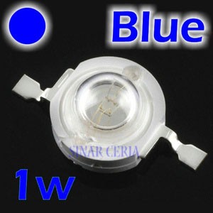 Jual High Power 1W 1 Watt Epistar Lampu Led Lamp blue / biru Light ...