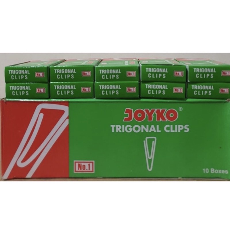 Jual TRIGONAL PAPER CLIPS NO 1 JOYKO | Shopee Indonesia