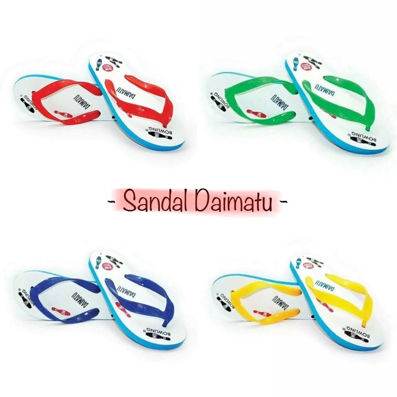 Jual SANDAL DAIMATU / SANDAL BOWLING / SANDAL JADUL | Shopee Indonesia