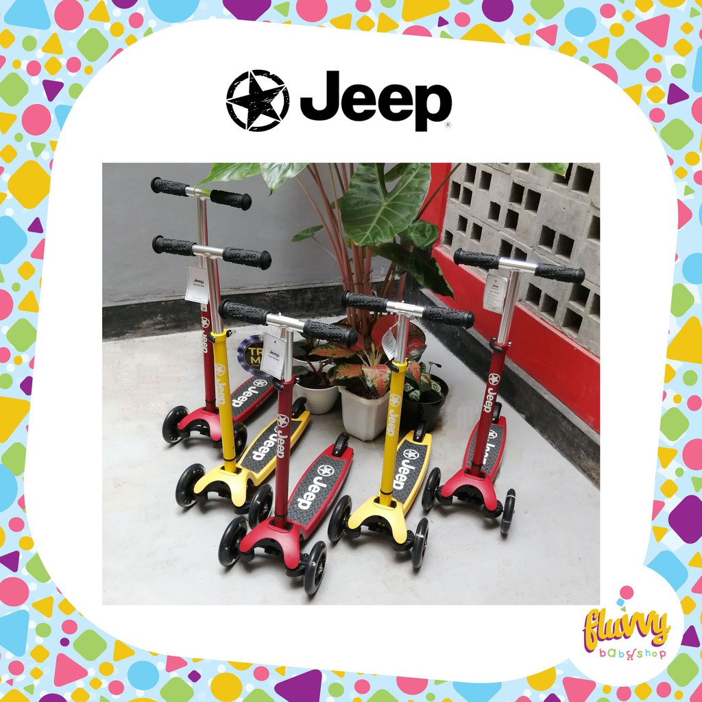 Jual Jeep Kids Scooter | Skuter Anak | Otopet | Otoped [EX DISPLAY ...