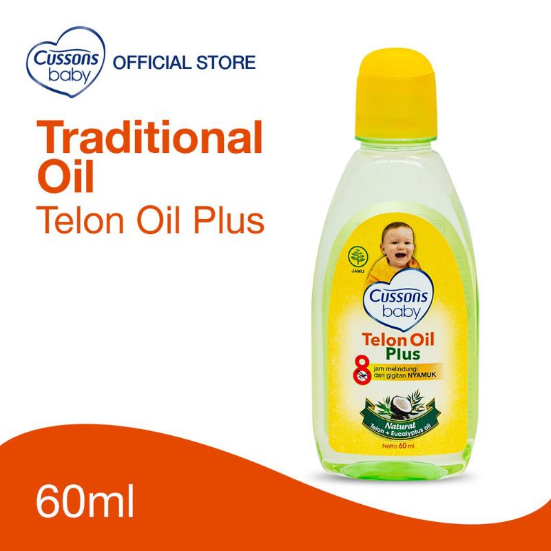 Jual Cusson Baby Telon Oil Plus 60 ML | Shopee Indonesia