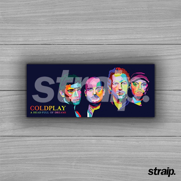 Jual POSTER SIGN KAYU MUSIK - COLDPLAY 'AHEAD FULL OF DREAMS' | Shopee ...
