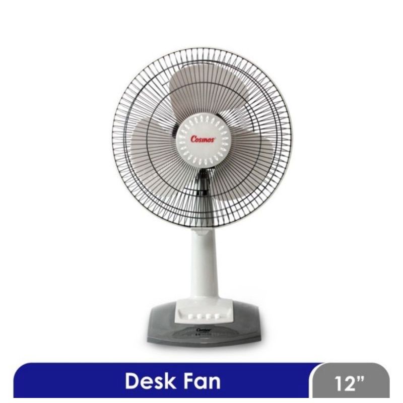 Jual COSMOS Kipas Angin Meja Desk Fan 12 Inchi Abu-abu 12-DARN Garansi ...