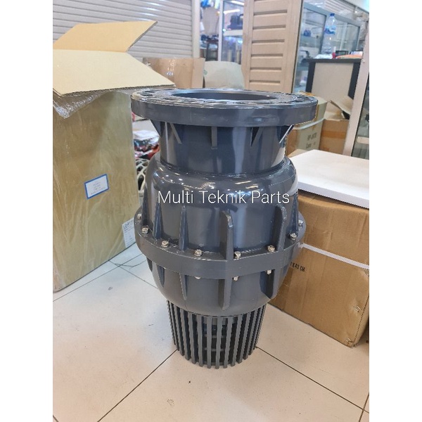Jual Foot Valve PVC Flange Jis 10k 8" inch DN 200 / Swing Foot Valve ...