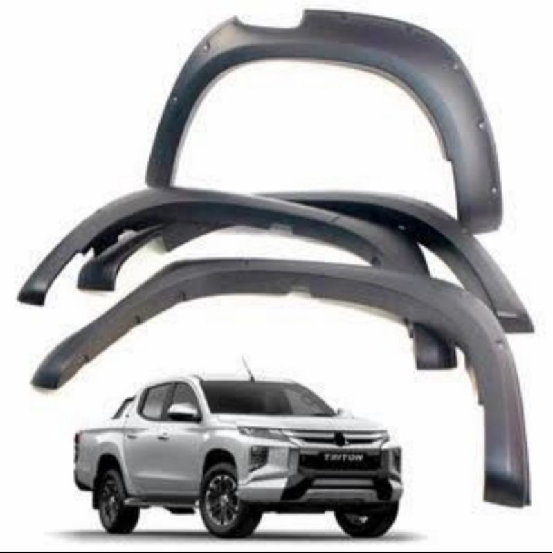 Jual over fender strada triton all new 2020 2021 model baut | Shopee ...