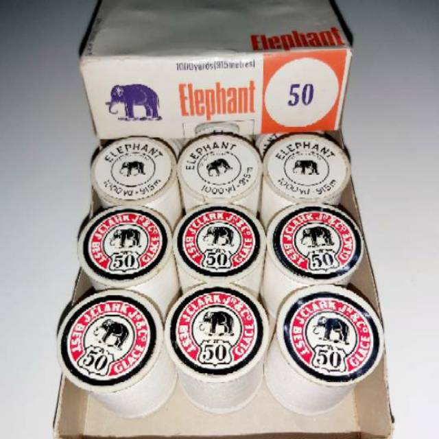 Jual Benang Layangan Jadul Cap Gajah Size 50 | Shopee Indonesia