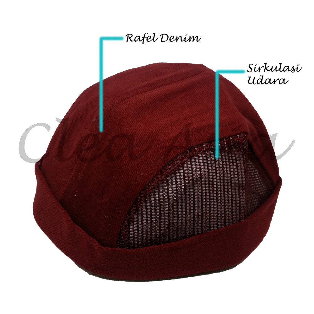 Jual MIKI HAT Jaring Pecis Taliban Hijrah Hitam Putih Songkok Kopiah ...