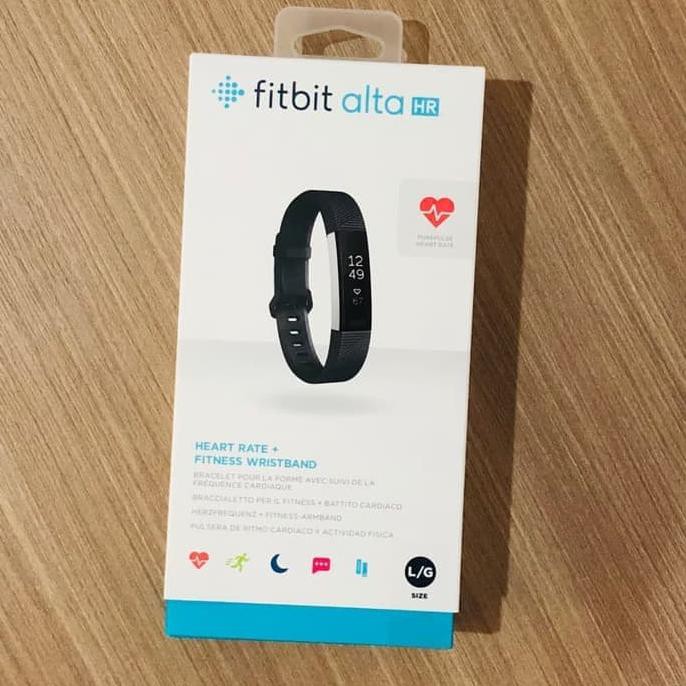 Jual BI9 SALE Fitbit Alta HR Black Original Termurah Jam Tangan Sport ...