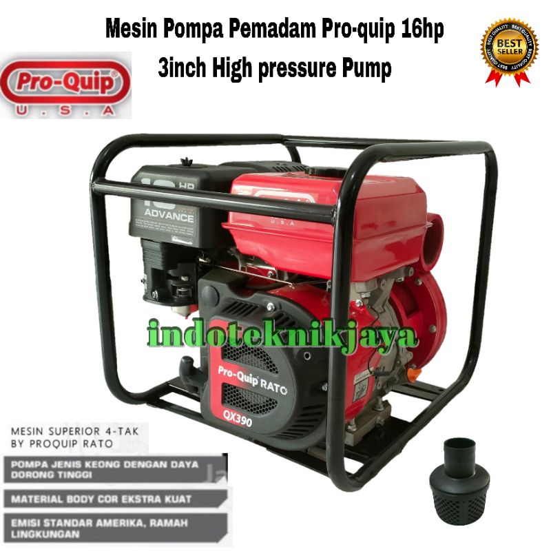 Jual Mesin Alkon Pompa Pemadam / Pompa Tambang Pro-quip QX 390 3inch ...