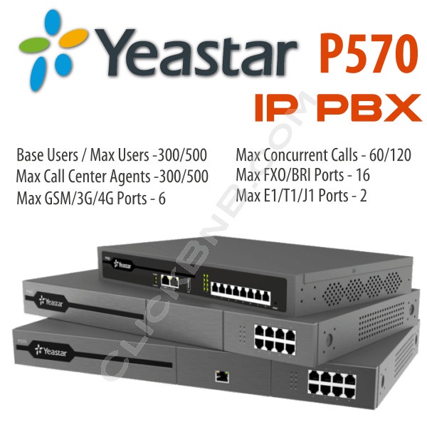 Jual Yeastar P570 IP PBX Server [300-500 User Extension and 60-120 Concurrent Call] | Shopee ...