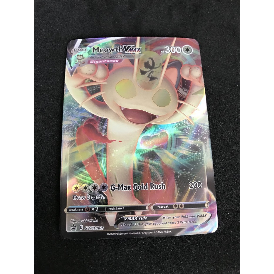 Jual Kartu Pokemon TCG V Series Sword & Shield Meowth V Max | Shopee ... Jual Kartu Pokemon TCG V Series Sword & Shield Meowth V Max | Shopee ...
