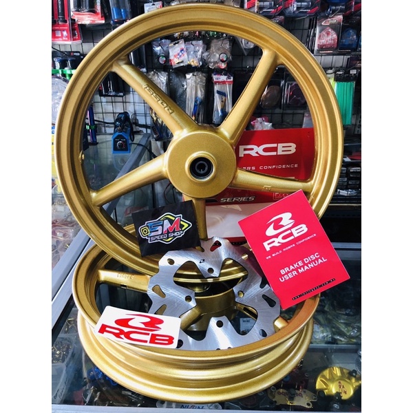 Jual Velg Racing copy RCB SP522 Honda beat Scoopy ukuran 215 / 185 14 Ring 14 Velg Rossi sanca ...