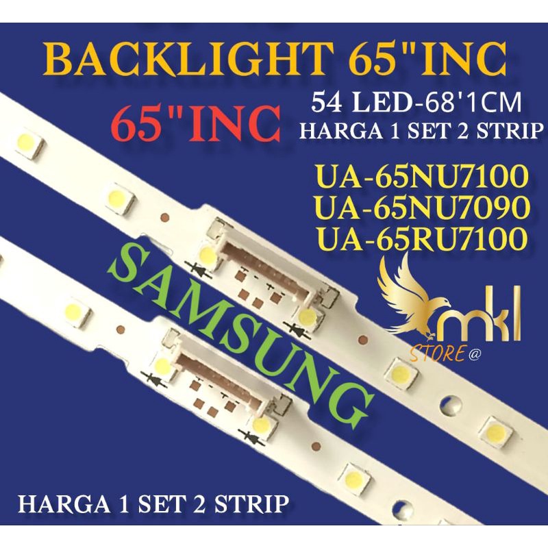 Jual BACKLIGHT TV LED SAMSUNG 65" INC UA-65NU7100-UA-65NU7090-UA-65NU7020-UA-65NU7300 | Shopee ...