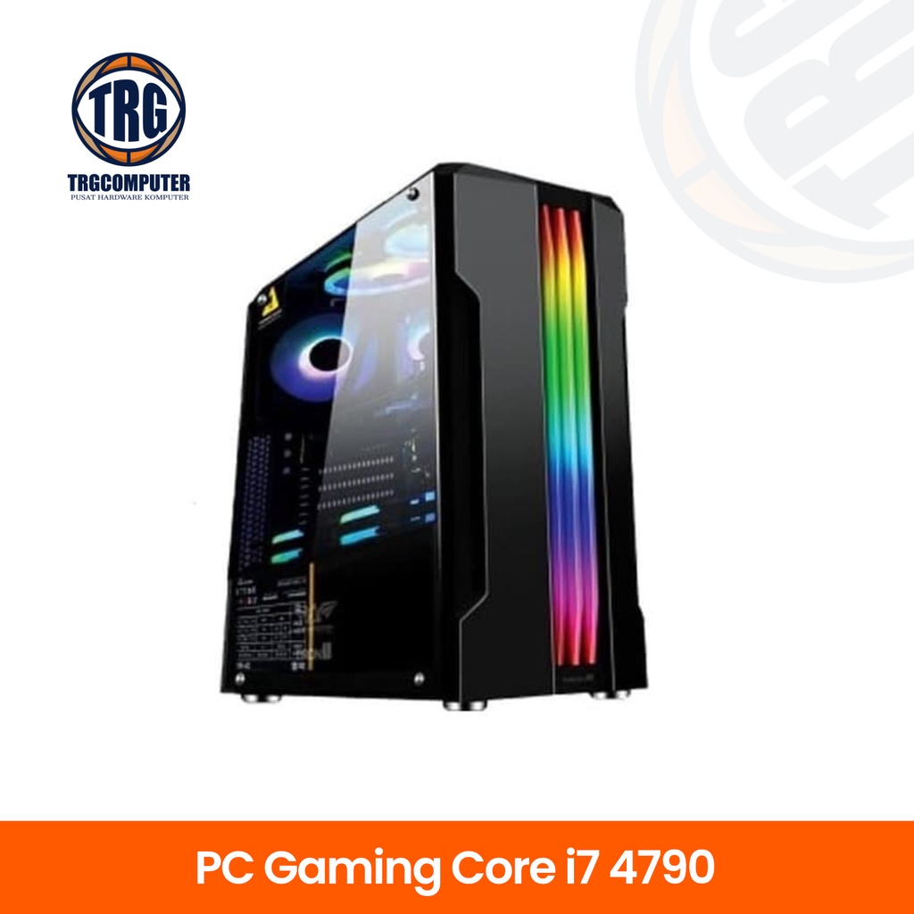 Jual PC Gaming Rakitan Core i7 4790 | VGA RX 550 4GB DDR5 128Bit | Ram 16GB DDR3 | SSD 120GB ...
