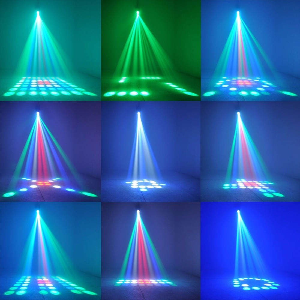 Jual Lampu Laser PAR Lampu Sorot Panggung Lampu Disco DJ RGB 64 Pattern ...