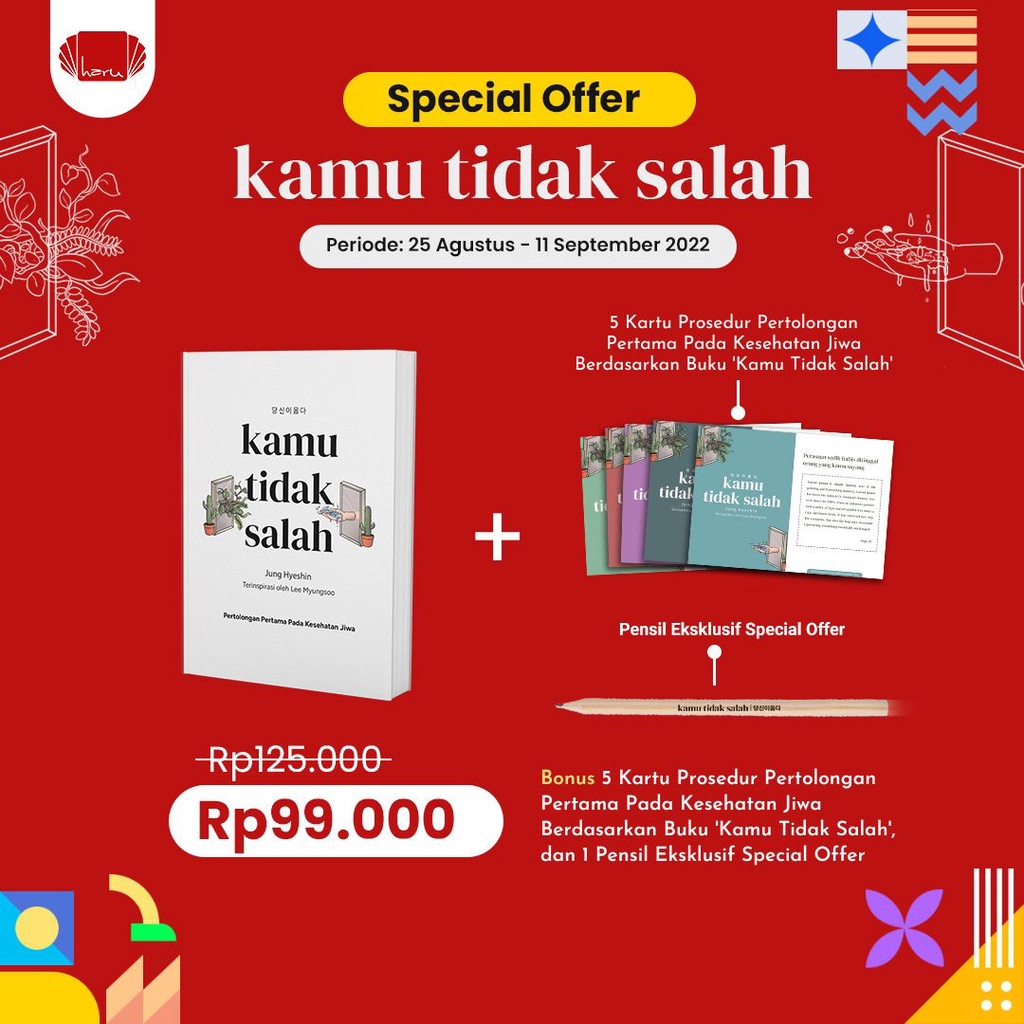 Jual Special Offer Kamu Tidak Salah - Jung Hyeshin | Buku Self Imrovement Terjemahan Korea ...