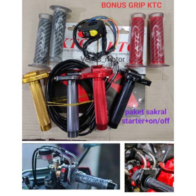 Jual Gas Spontan KTC 2kabel gaspontan Akai Racing 2kabel gas universal ...