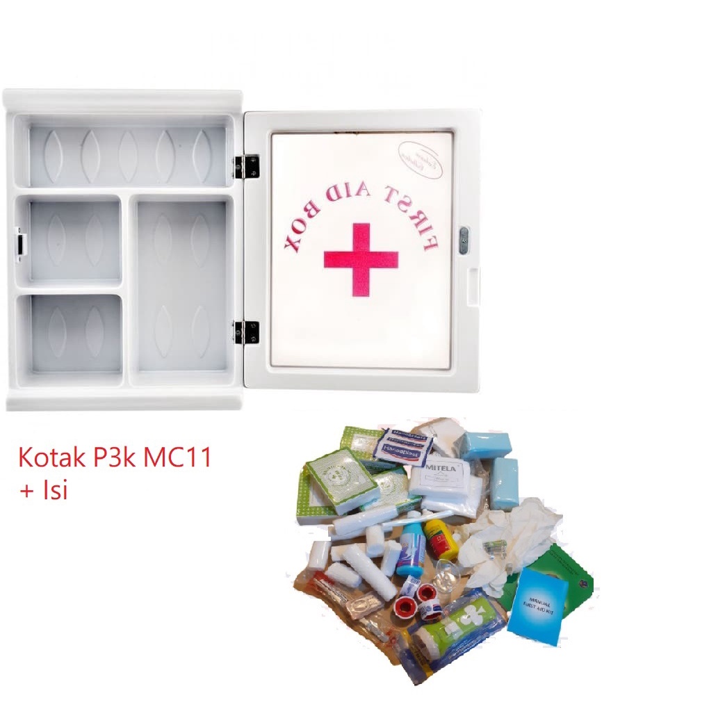 Jual Kotak P3K Dinding Besar Lengkap dengan Isi MC-11 Maspion / mc11 dengan isi tipe a b c ...