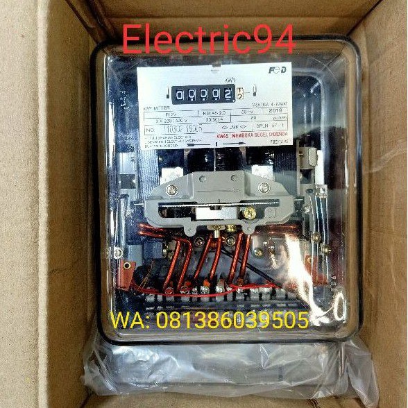 Jual kwh meter fuji 3 phase 20[60]A + surat Tera metrologi | Shopee Indonesia